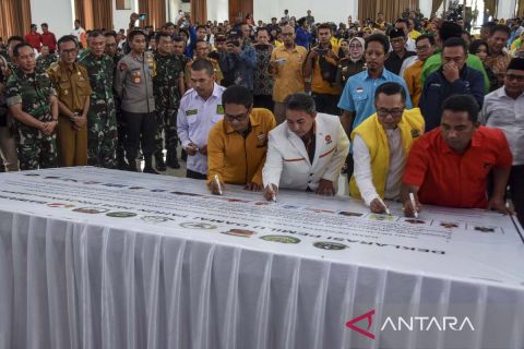 Deklarasi pemilu damai di Jawa Barat - ANTARA News Jawa Barat