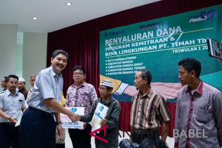 PT Timah salurkan Rp6,202 miliar untuk UMKM - ANTARA News Bangka Belitung