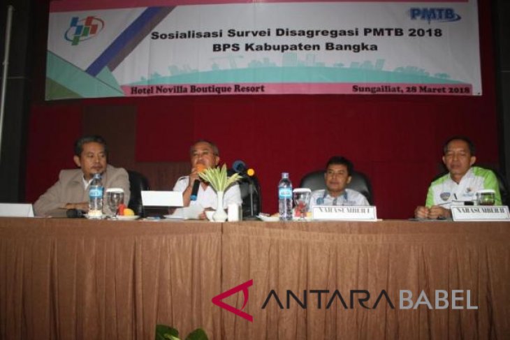 BPS Bangka bakal survei disagregasi PMTB - ANTARA News Bangka Belitung