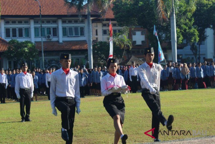 Tingkatkan disiplin, FIP Undiksha gelar upacara rutin - ANTARA News Bali