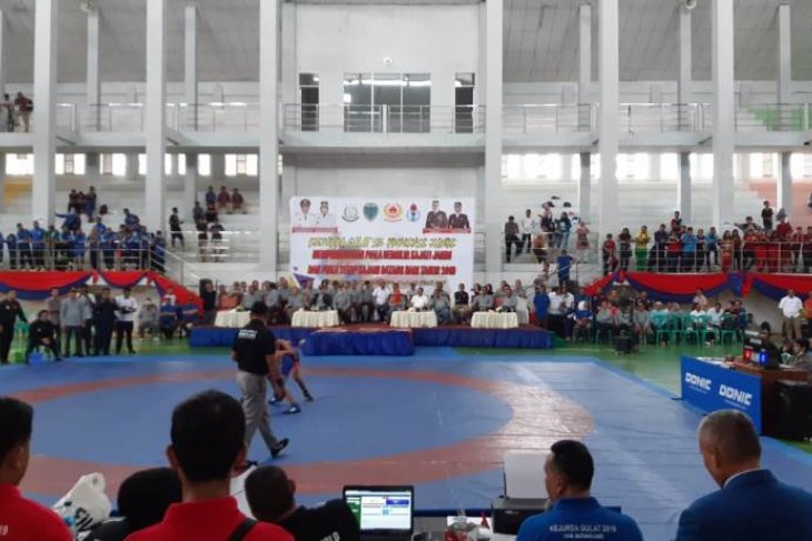 Bupati Batanghari hadiri pembukaan kejurda gulat Provinsi Jambi ... Bupati Batanghari hadiri pembukaan kejurda gulat Provinsi Jambi ...