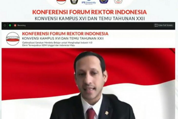 Mendikbud Nadiem Makarim ajak rektor optimalkan Merdeka Belajar - ANTARA News Banten