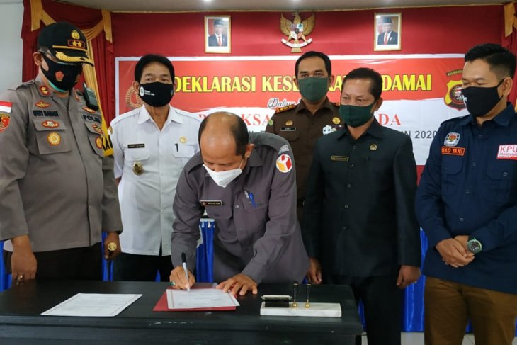 Kapolres Kapuas Hulu ingatkan penyelenggara Pilkada jaga netralitas - ANTARA News Kalimantan Barat