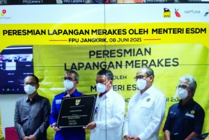 Minister Tasrif inaugurates Merakes gas project in East Kalimantan ...