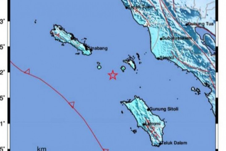 Nias Utara in North Sumatra hit by 5.6-magnitude - ANTARA News
