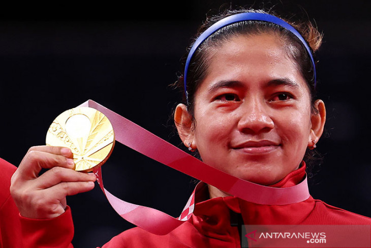 Leani Ratri Oktila, menembus keterbatasan, mencetak sejarah - ANTARA ...