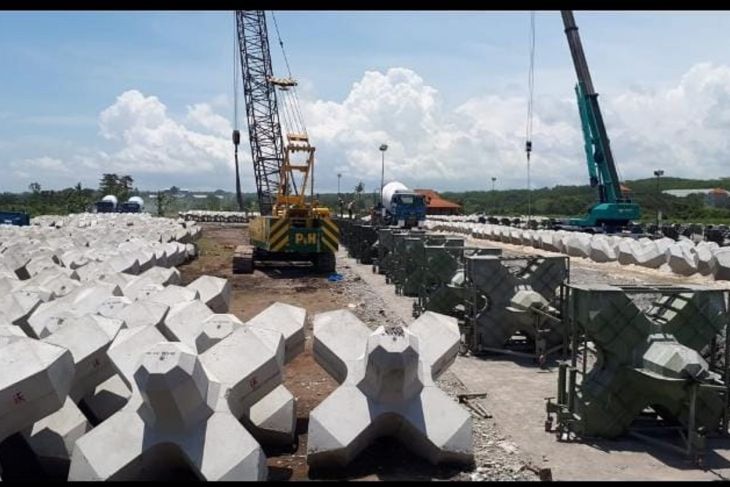 BRIN builds breakwaters to safeguard coastal areas from abrasion ...