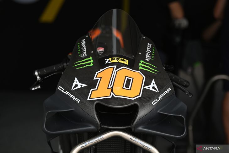 Pebalap tim Mooney VR46 Racing tercepat di hari kedua tes Mandalika ...