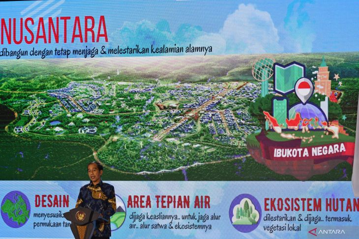 Capital city Nusantara development begins with reforestation: Jokowi ...