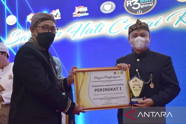 BKPSDM Kabupaten Bogor raih lima penghargaan BKN Award 2022 - ANTARA News Megapolitan