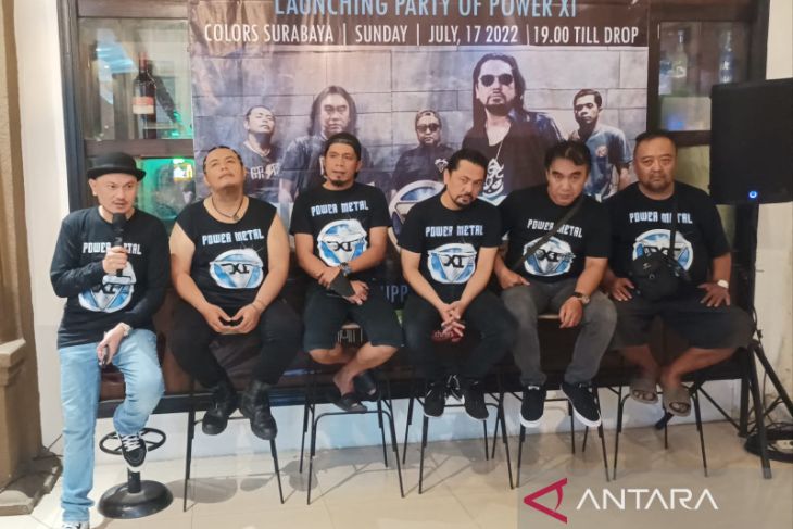 Power Metal luncurkan album "Power XI" tanpa vokalis Arul Efansyah ...