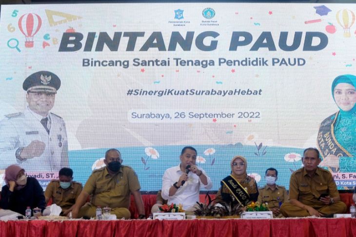 Eri Cahyadi inginkan Bunda PAUD di Surabaya bersatu cerdaskan Anak ...