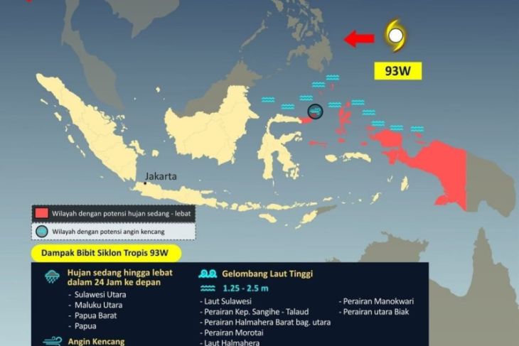 Bmkg Manokwari Nelayan Waspadai Gelombang Tinggi Di Papua Barat