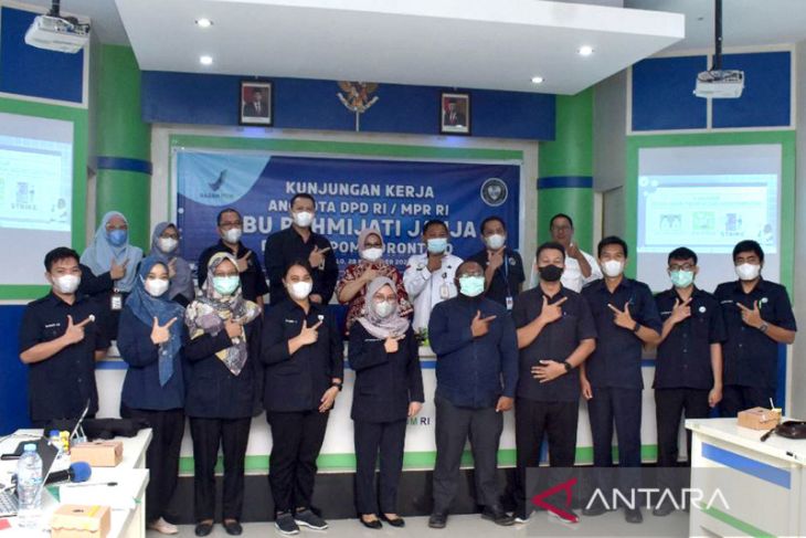 BPOM Gorontalo paparkan capaian kinerja ke anggota DPD RI - ANTARA News Gorontalo
