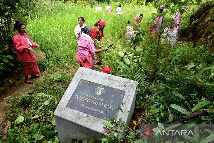 Negeri Soya Ambon mulai prosesi tradisi cuci negeri, ada baileo unik ...