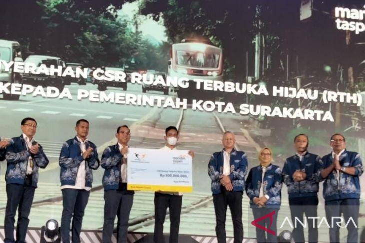 Bank Mandiri Taspen bangun RTH di Solo - ANTARA News Banten