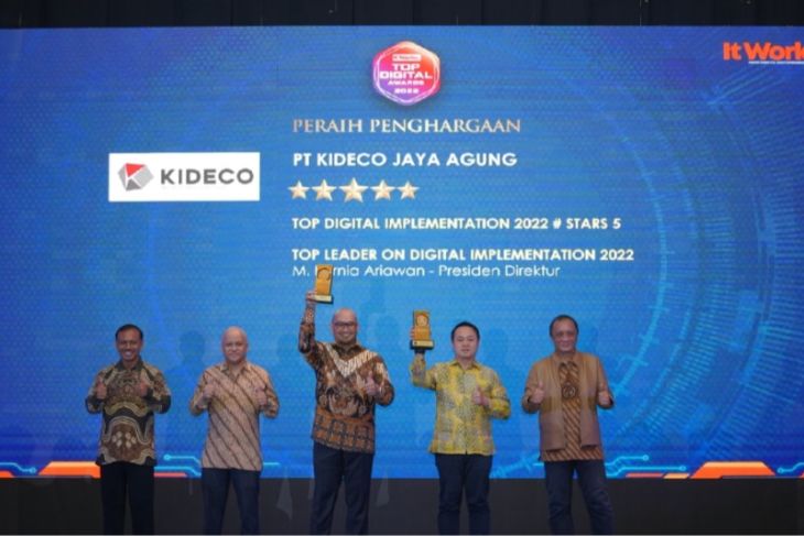 Kideco raih penghargaan Top Digital Award 2022 - ANTARA News Kalimantan Timur
