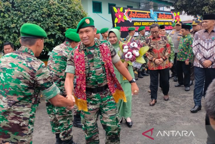 Letkol Infanteri M Renaldy jabat Dandim 0409 Rejang Lebong - ANTARA ...