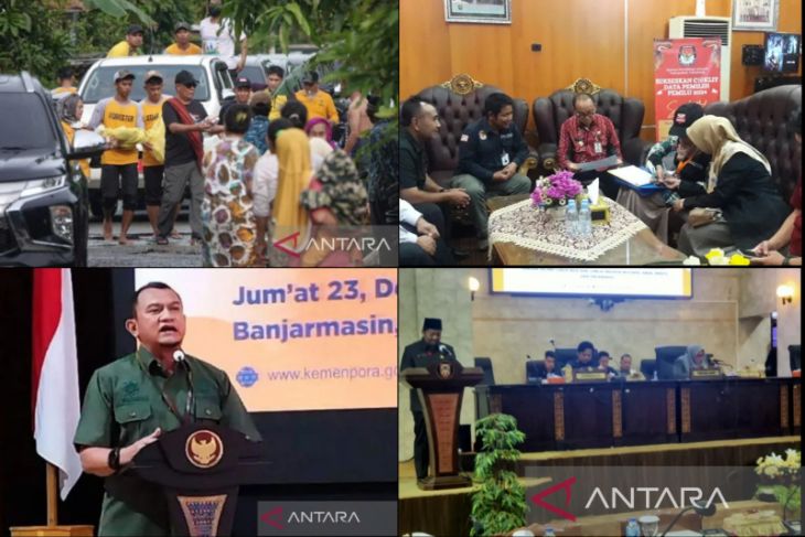 Kalsel kemarin, mulai ketahanan bencana hingga siap jadi tuan rumah Pomnas - ANTARA News ...
