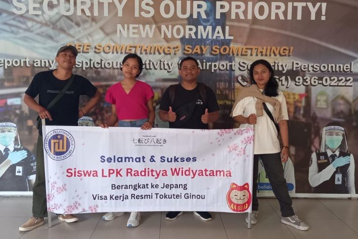 LPK Raditya Widyatama berangkatkan siswa bekerja di Jepang - ANTARA ...