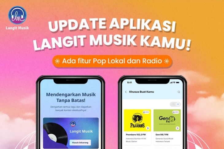 Langit Musik resmi luncurkan tampilan "Pop Lokal" - ANTARA News Megapolitan