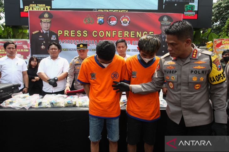 Kasus peredaran sabu 24 Kg