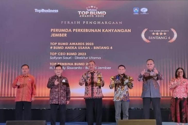 Jember raih penghargaan Top BUMD Award 2023 - ANTARA News Jawa Timur