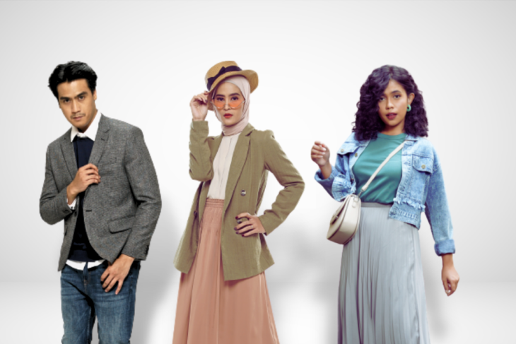 Inspirasi pakaian produk lokal berbagai gaya agar "bukber" tetap modis ...