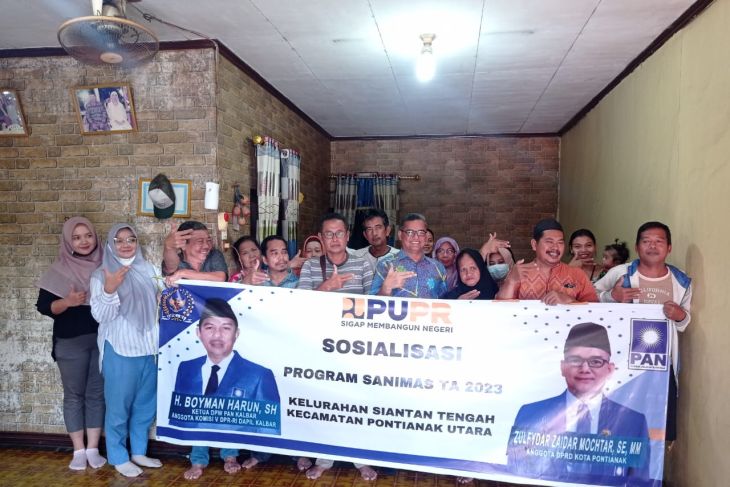 Warga Pontianak terbantu dengan Program Sanimas - ANTARA News ...