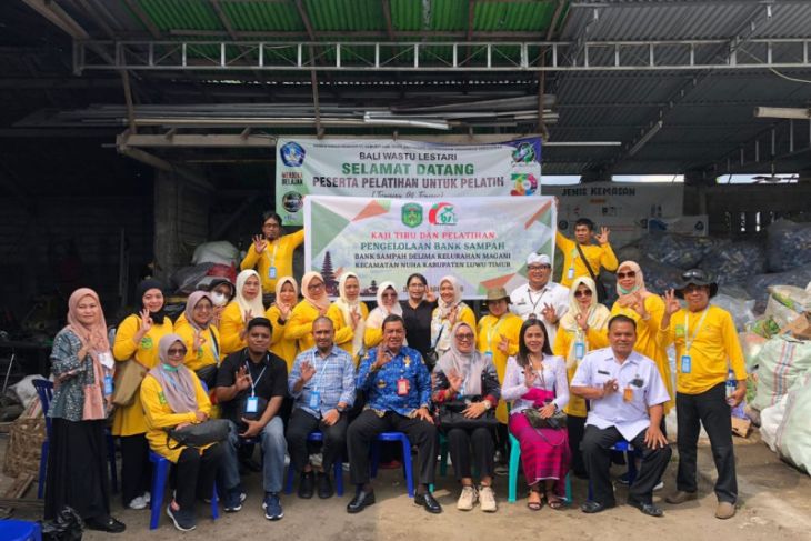 Bank Sampah Delima Magani Lutim kaji tiru pengelolaan sampah di Bali ...
