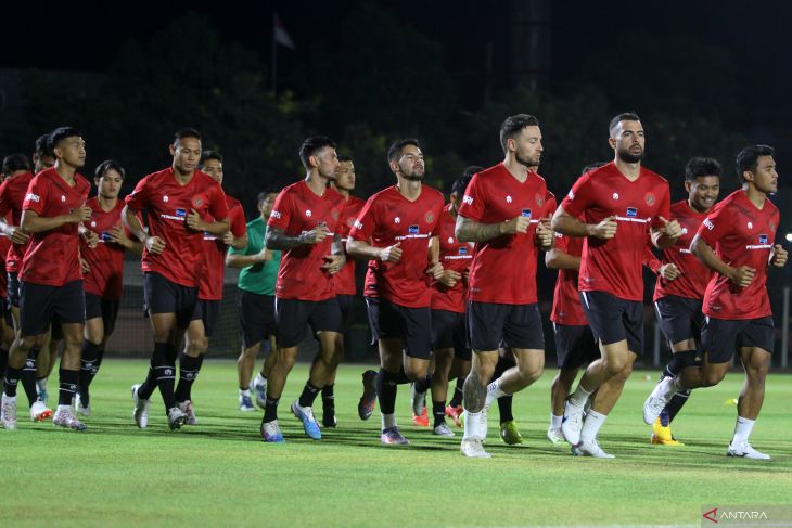 Latihan Timnas Indonesia