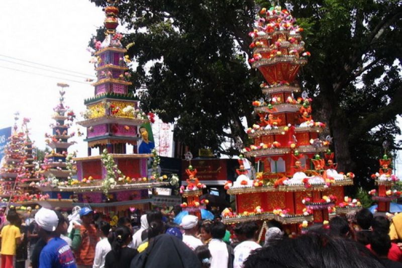 Tari "Niqhung" tampil pada Festival Tabot - ANTARA News