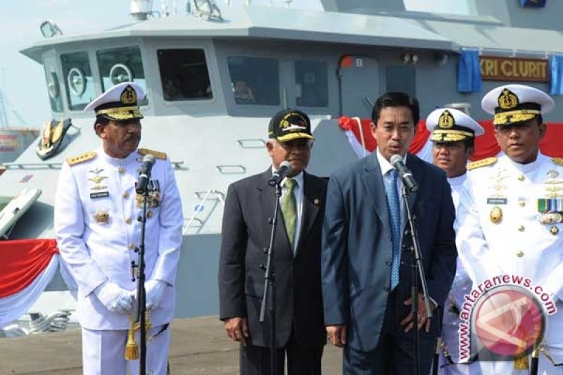 Menhan Resmikan KRI Clurit Buatan Palindo - ANTARA News