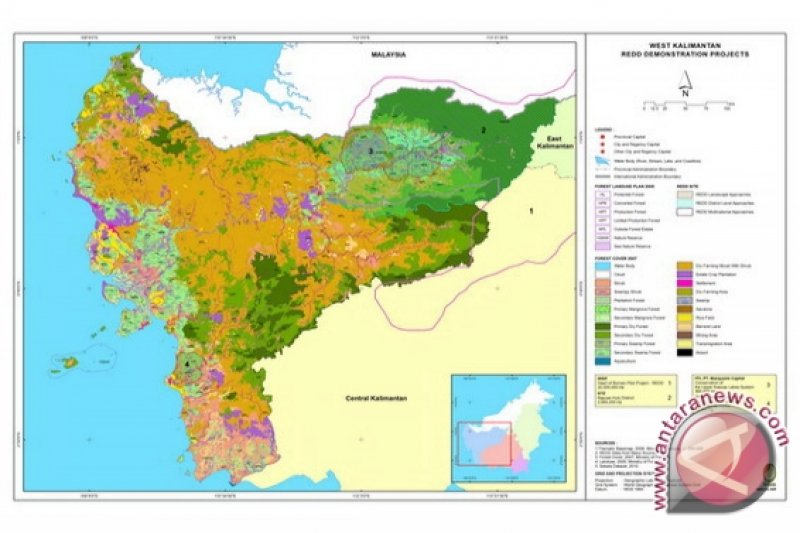 Kalbar Siapkan Peta Spesifik Untuk Rawan Bencana - ANTARA News ...