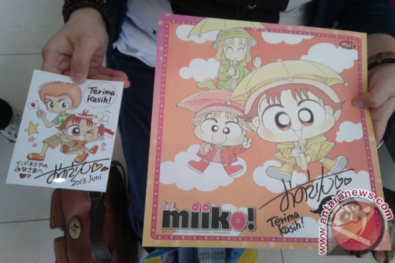Komikus "Hai! Miiko" menyapa Indonesia - ANTARA News