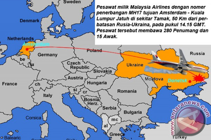 Seorang WNI diduga penumpang MH-17 - ANTARA News