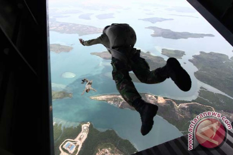 Terjun Free Fall Taifib - ANTARA News
