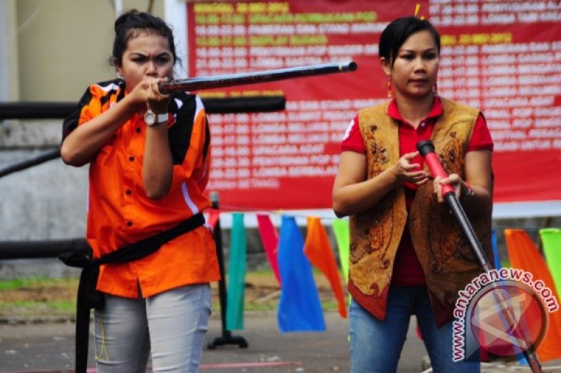 Kodim Muara Teweh Gelar Lomba Menyumpit - ANTARA News Kalimantan Tengah ...
