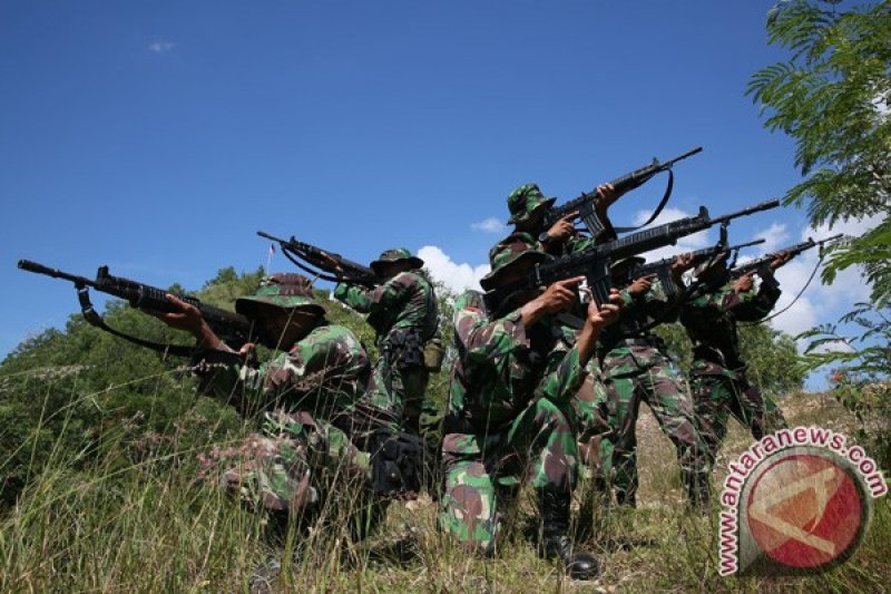 Latihan Prajurit Raider - ANTARA News