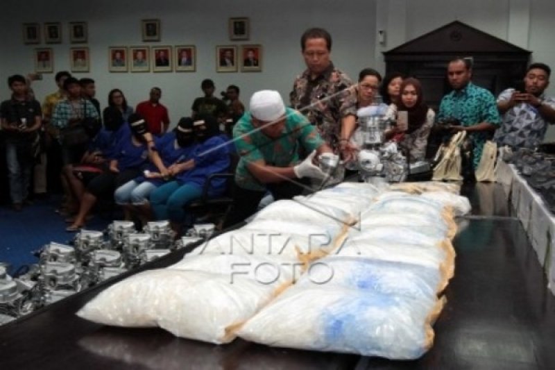 Sabu diselundupkan dari Vanimo diperkirakan bernilai Rp14 miliar ...