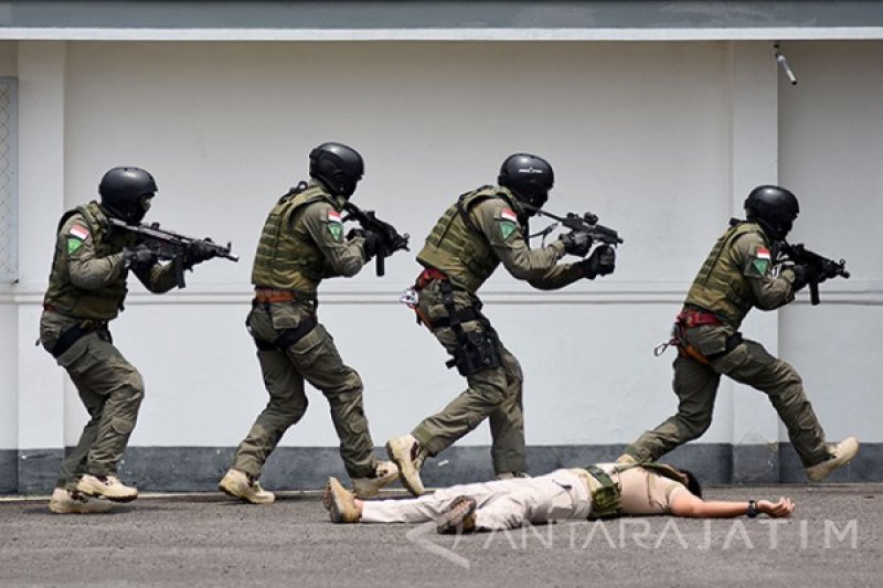 Batalyon Intai Amfibi Marinir - ANTARA News Jawa Timur