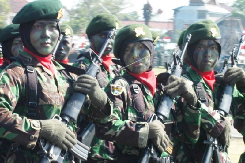 Pusdik Kowad gembleng 62 prajurit wanita - ANTARA News Jambi