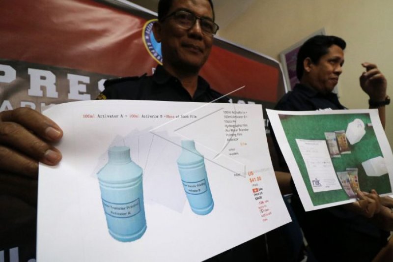 Impor cairan bahan sabu - ANTARA News Bangka Belitung