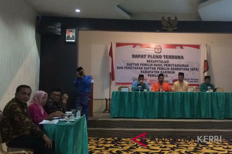 Pemilih sementara di Karimun sebanyak 159.668 orang - ANTARA News ... Pemilih sementara di Karimun sebanyak 159.668 orang - ANTARA News ...