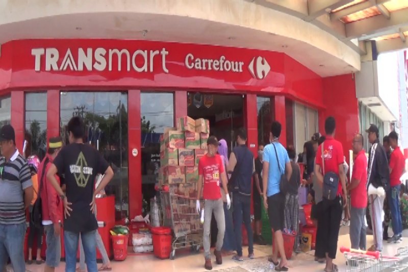 Transmart Palu mulai beroperasi dengan harga produk normal - ANTARA News