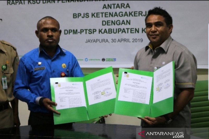 Bukti kepesertaan BPJS-TK jadi syarat pengurusan izin di Keerom - ANTARA News Papua
