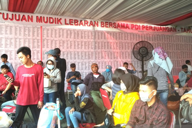 Kantor PDIP mendadak ramai seperti terminal - ANTARA News