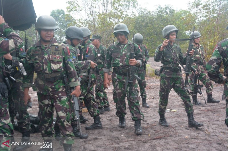 Video: Melihat latihan perang TNI AL di Pantai Todak - ANTARA News Kepri