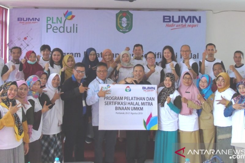 PLN peduli bantu UMKM Pontianak dapatkan sertifikat halal - ANTARA News Kalimantan Barat