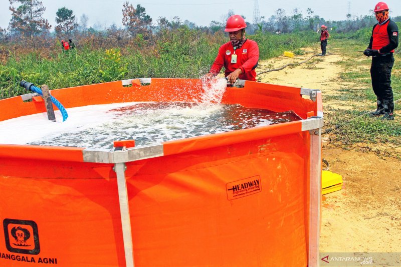 Cairan untuk memadamkan kebakaran hutan dan lahan - ANTARA News